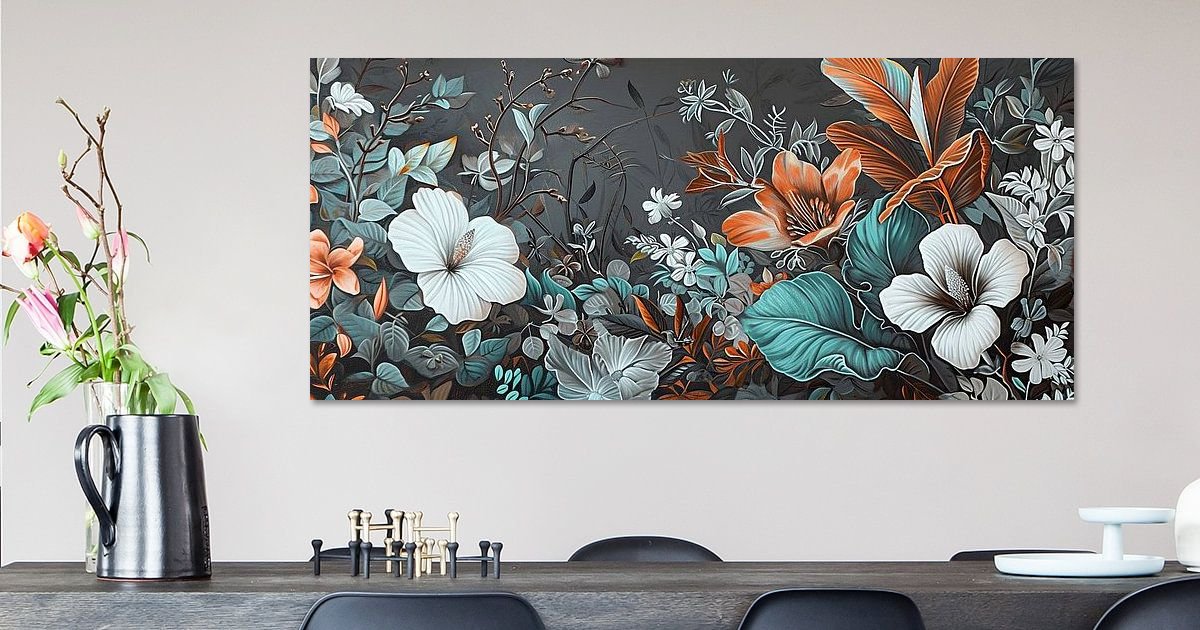 Flora van De Mooiste Kunst op canvas, behang en meer